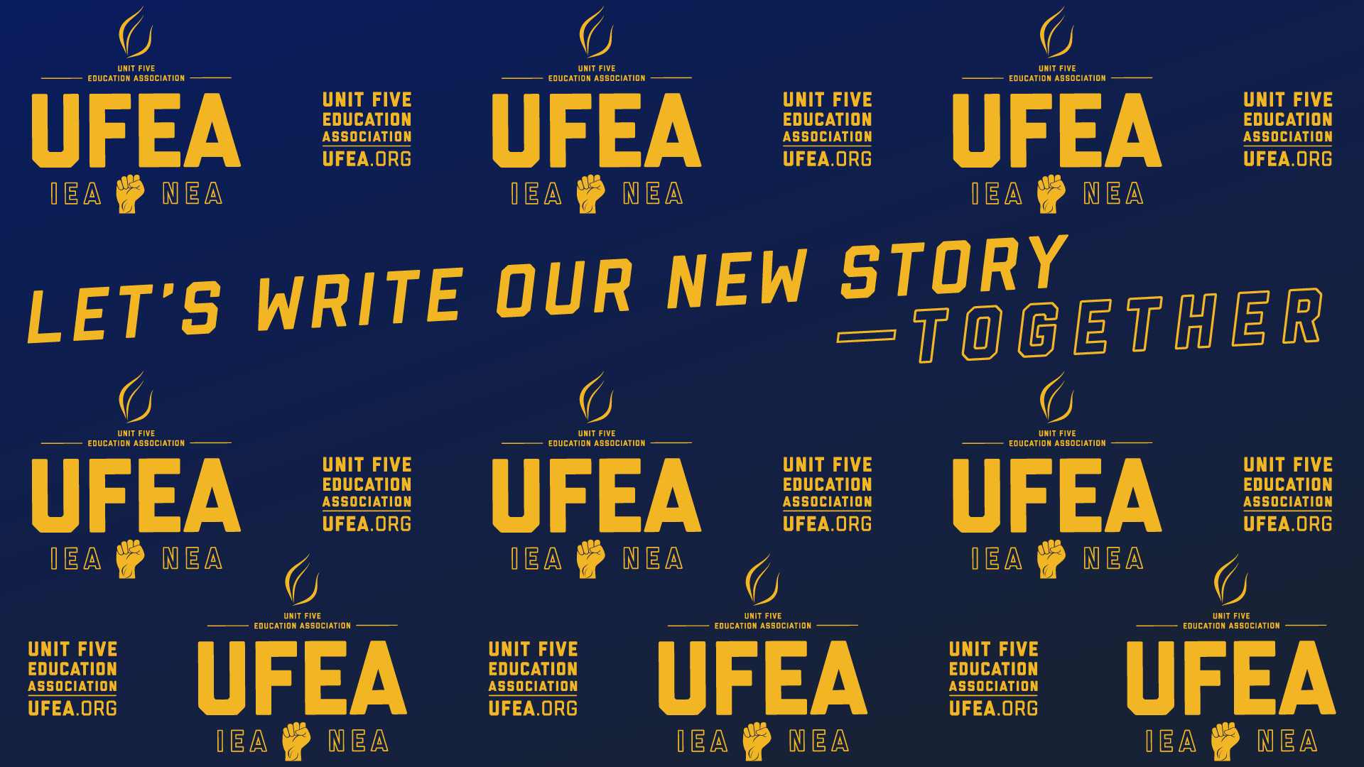 Welcome Back. Let’s Write Our New Story — Together. — UFEA: Unit Five ...